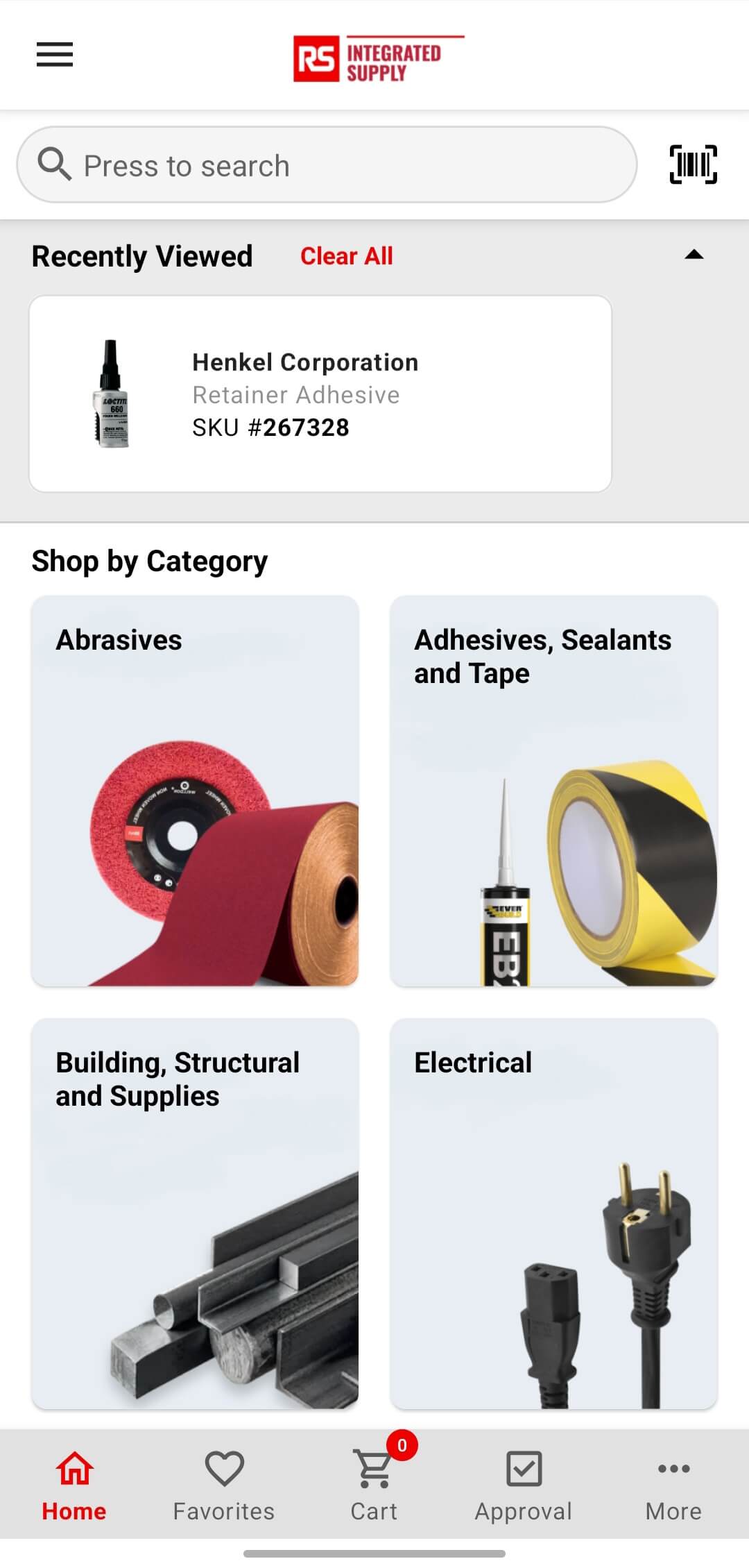 RS SYNC™ Mobile - RS Integrated Supply